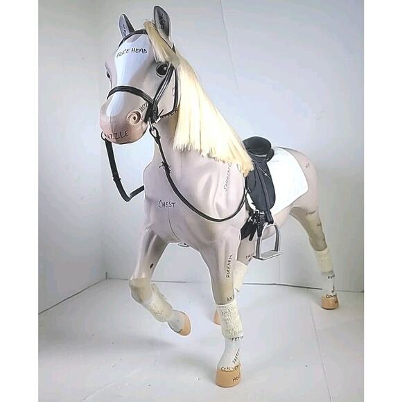 Battat | Toys | Battat 2 Quarter Horse White W Saddle Bridle Labeled ...